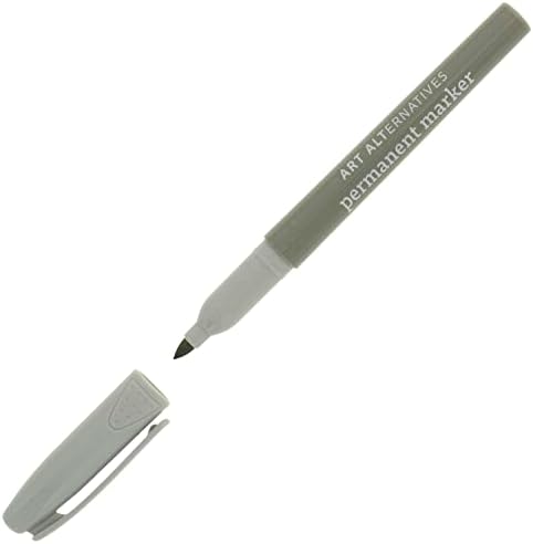 Amazon.com: Art Alternatives Permanent Marker, Fine Tip, Grey - Multi ...
