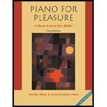 Piano for Pleasure : A Basic Course for Adults - Textbook Only: Martha ...