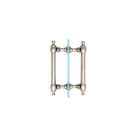 C.R. LAURENCE C0L6X6PN CRL Polished Nickel 6" Colonial Style Back-to ...