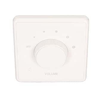 Wall Mount Volume Control Knob, 10W Volume Control Wall Plate Rotary ...