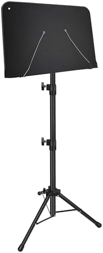 Amazon.com - GLEAM Sheet Music Stand Lightweight - Portable for ...