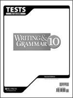 Writing And Grammar 10 Student Tests: 12 Tests Only (No Answer Key ...