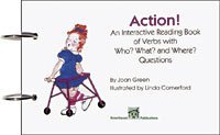 Action! An Interactive Reading Book of Verbs with Who? What? And Where ...