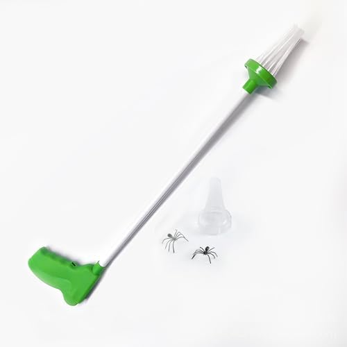 Munnie Spider Catcher Long Handle 56cm – Humane Insect Grabber for ...