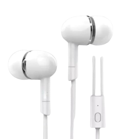 Style FER Earphone Wired Durable Metal Earphones Earbuds with ...