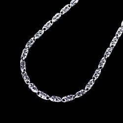 Amazon | [ピンプコード]Pimp Code シルバーアラベスクネックレス50cm Izzat Crew | ネックレス 通販