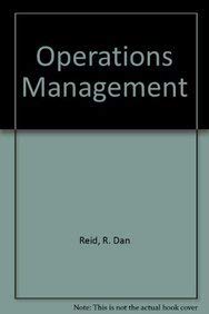Operations Management: R. Dan Reid, Nada R. Sanders: 9780471428176 ...