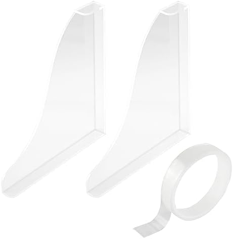Amazon.com: 2Pcs Shower Splash Guard Large Acrylic Waterproof Tub Water ...