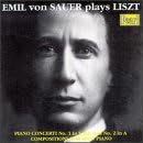 Emil von Sauer Plays Liszt: Amazon.co.uk: CDs & Vinyl