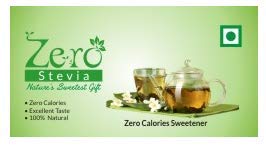Zero Stevia Natural and Herbal Sugar-Free (Pack of 300 Sachets ...