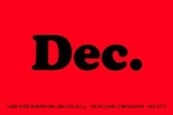 Amazon.com: December Label, 2" x 5" 500 Labels Per Roll : Everything Else