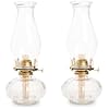 Amazon.com: Florasense 9.5 Inch Glass Oil Lamp, Vintage Hurricane ...