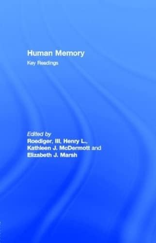 Amazon.com: Human Memory: Key Readings: 9780863775765: McDermott ...