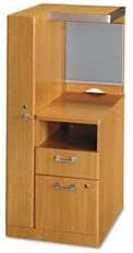Amazon.com: Bush Quantum Series 24" Left Pedestal, Modern Cherry : Home ...