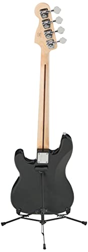 Squier by Fender Bass Guitar Kit, Laurel Fingerboard, Black, Poplar ...