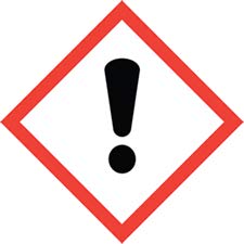 Exclamation Mark Symbol - 2" x 2" - GHS Pictogram : Amazon.in ...