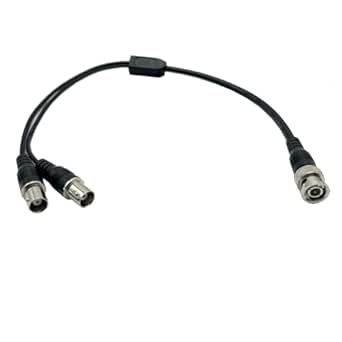 Amazon.com: Seadream BNC Y Splitter Cable BNC Male to Dual BNC Female Connector Adapter Coaxial ...