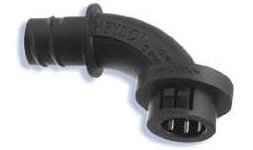 Heyco 8507 HFC 1/2-NPT-90-TWIST Quick Twist Connector (Package of 10 ...