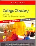 Du Four Year Course Sem-1%3A College Chemistry%2C Volume 1 : S.C.Datta ...