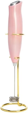 Amazon.com: Paris Hilton Electric Handheld Milk Frother with Double ...