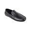 Buy Thomas Crick Men's Black Romano Genuine Leather Loafers | Hand ...