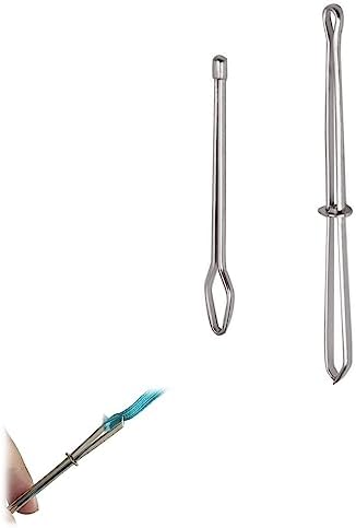 2PCS Bodkin Set for Threading Elastic, Threading Pinch Clamp Large Eye ...