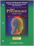 Holt Psychology: Principles in Practice: Essays and Research Themes of ...