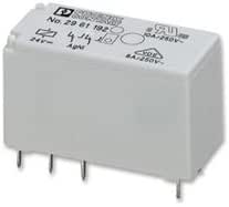 Amazon.com: PHOENIX CONTACT 2961192 RELAY, POWER, DPDT, 24VDC, 8A ...