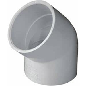 4" Socket PVC 45 Degree Elbow Sched 40 : Amazon.in: Industrial & Scientific