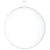 Amazon.com: Openable Fillable Clear Plastic Christmas Ball Ornament DIY ...
