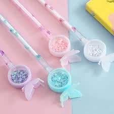 Butterfly Pop It Fidget Pens, Set of 6, Multicolour Designer Stationery ...