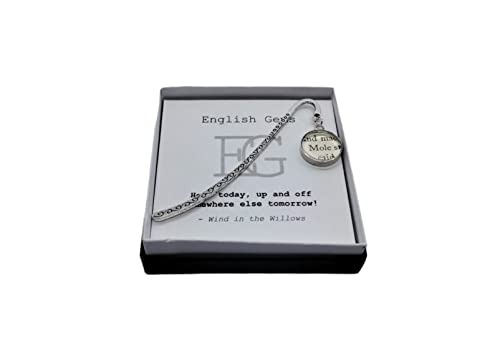 Wind in the Willows Bookmark with Book Piece, Choice of Text/Quote on ...