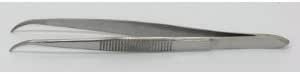 Amazon.com: Smooth Forceps 4.5" Dissecting Curved : Industrial & Scientific