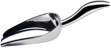 Amazon.com: (Set of 4) 5 oz Aluminum Scoop with Contoured Handle, Small ...