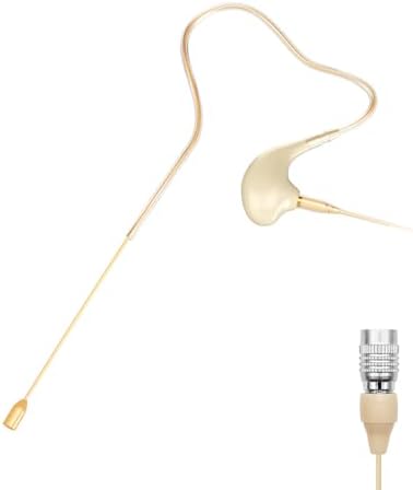 KIMAFUN Single Earset Microphone Ear-hook Over Ear Hanging Condenser ...