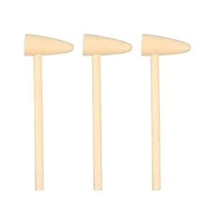 Wooden Mini Hammers for Chocolate,Multi-Purpose Natural Wood Hammer ...