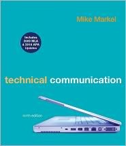 Technical Communication 9th (nineth) edition Text Only: Mike Markel ...