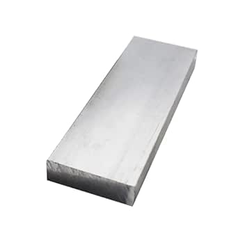 aluminum metal 6061 Aluminum Block Solid Aluminum Blocks for Milling 10mm x 65mm x 300mm 10mm x ...