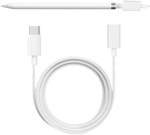 Amazon.com: Compatible with Apple Pencil Charger,USBC to Lightning ...
