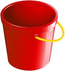 Plastic Super Bucket Delux 5001, Red, 25 Litre : Amazon.in: Home ...