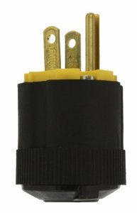 Leviton Grounding Rubber Plug 15 Amp Csa Blk Bulk - Amazon.com