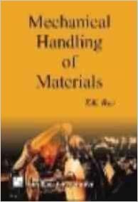 Buy Mechanical Handling of Materials Book Online at Low Prices in India ...