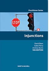Injunctions. 14th Edition: David Bean; Isabel Parry; Andrew Burns ...