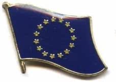 Amazon.com: European Union EU Flag Small Metal Lapel Pin Badge 3/4 X 3/ ...