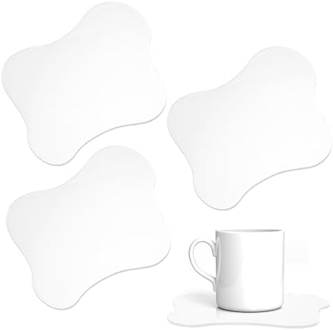 Amazon.com: Acrylic Coaster, Transparent Coaster for Desk, Acrylic Desk ...