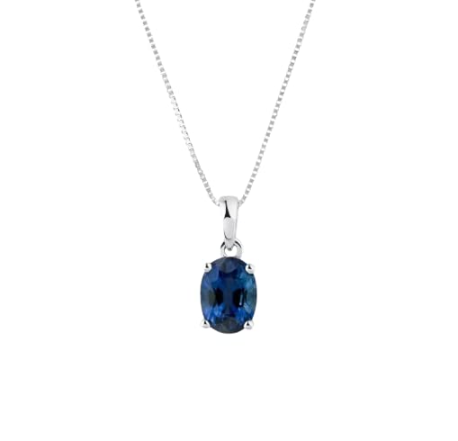 Buy GemsMart Srilankan Neelam Stone Original Certified Pendant In Pure ...