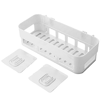 Krique Multipurpose Shelf Bathroom Kitchen Rack Self Adhesive Shower ...