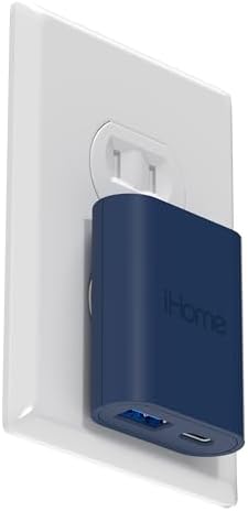 Amazon.com: iHome USB C Charger: AC Pro 20W Multiport USB Charger (1 ...