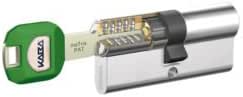 Matrix Kaba High Security Cylinder + Reinforcement, 30-50, Nickel ...