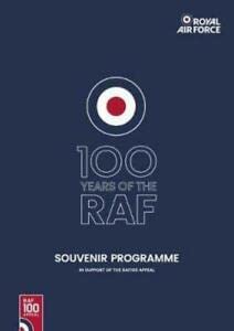 100 Years of the RAF - Souvenir Programme: Buy Online at Best Price in ...